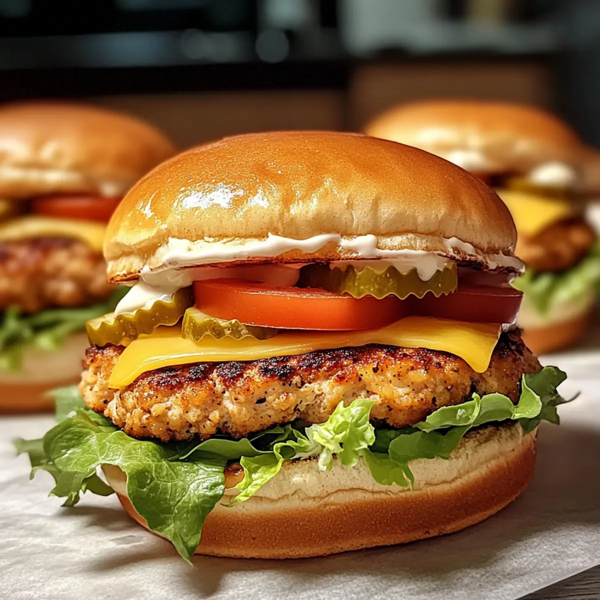 Irresistible Ground Chicken Smash Burgers – Juicy & Easy