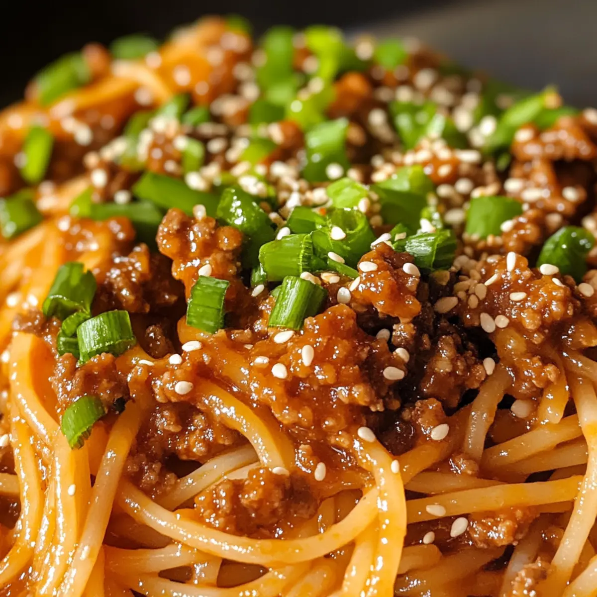 Irresistible Asian-Style Ground Beef Spaghetti: Quick Comfort